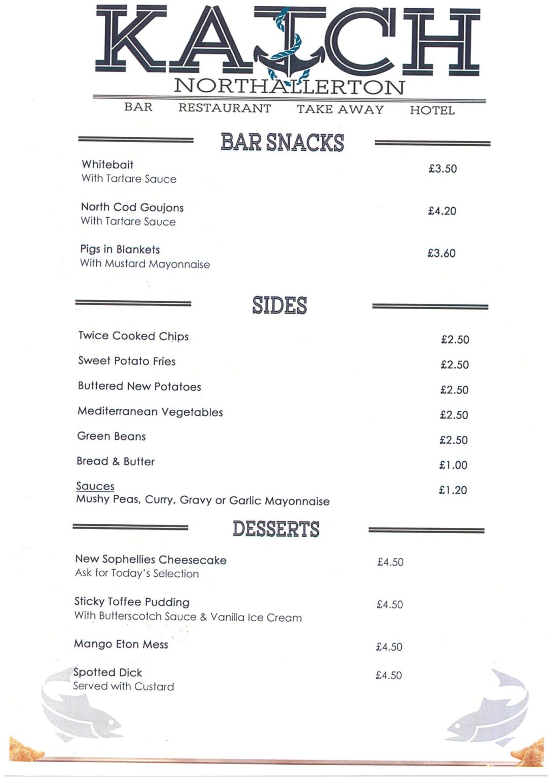 Restaurant - Katch Northallerton